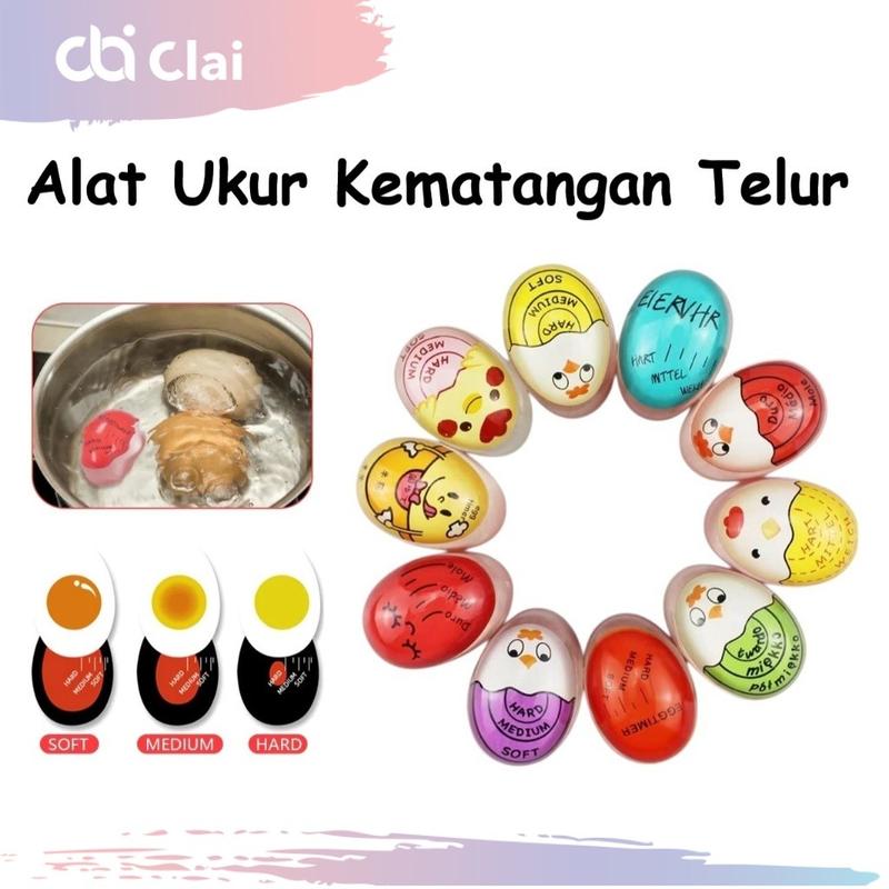 Pengukur Egg Perfect Egg Timer Suhu Telur Rebus Telur Boiled EggTimer ...
