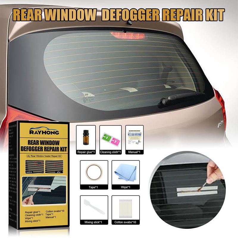 Rear Window Defogger Repair Kit Car Rear Windshield Defroste - TikTok ...