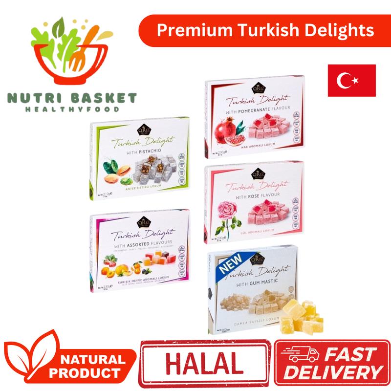 Turkish Delight Color of Taste (Pistachio, Pomegranate, Rose - TikTok ...