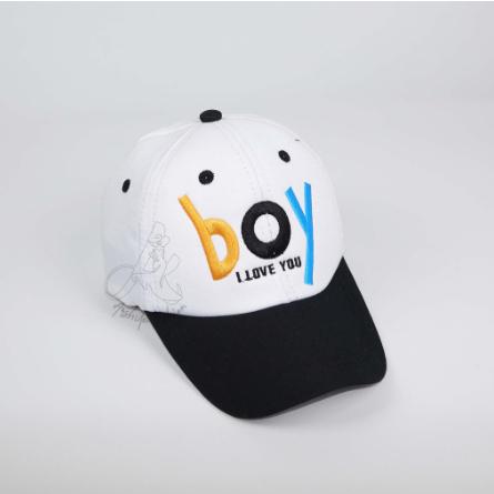 Topi Anak Baseball Laki laki dan Perempuan Bordir BOY Pakaian - Shop ...