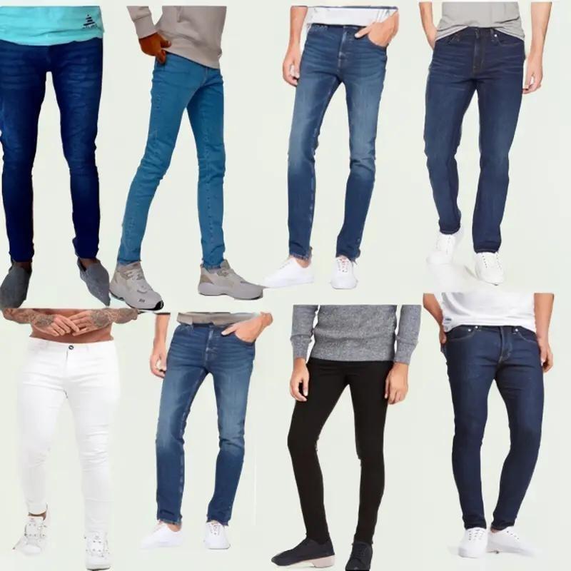[READY STOCKS] Skinny/Slim Fit Jeans Pants For Men & unisex material ...