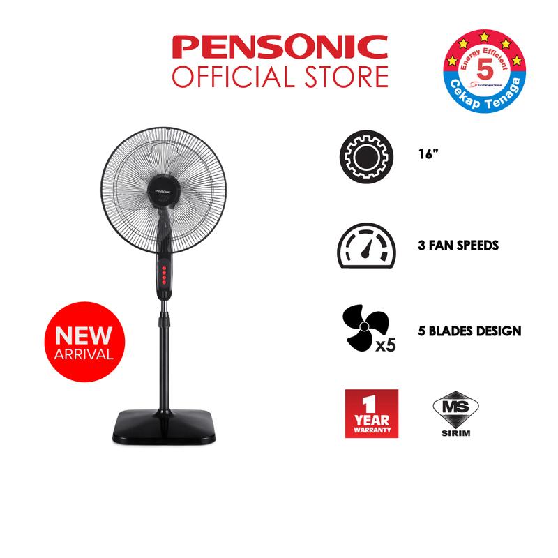 [Black/Hitam] Pensonic Stand fan 16' | Pensonic Kipas Berdir - TikTok ...