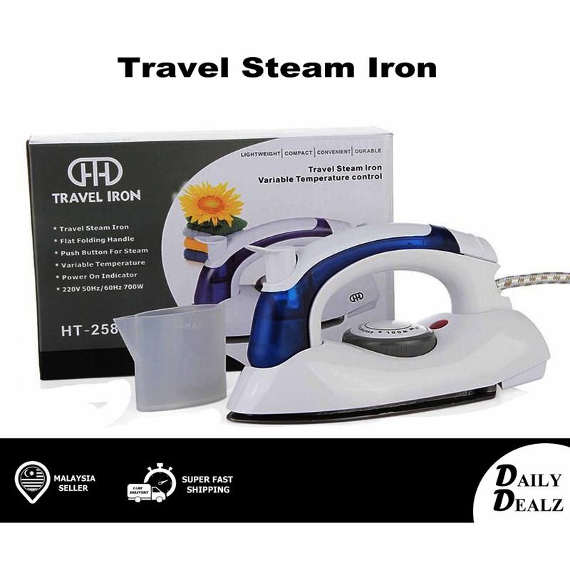 Portable Mini Foldable Travel Steam Iron/Seterika Lipat Mini - TikTok ...