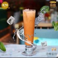 Jual Gelas Plastik Plisner / Gelas Jus 874 Golden Dragon 420ml / 6 pcs ...