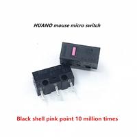 Jual New Authentic HUANO mouse micro switch button white yellow blue ...