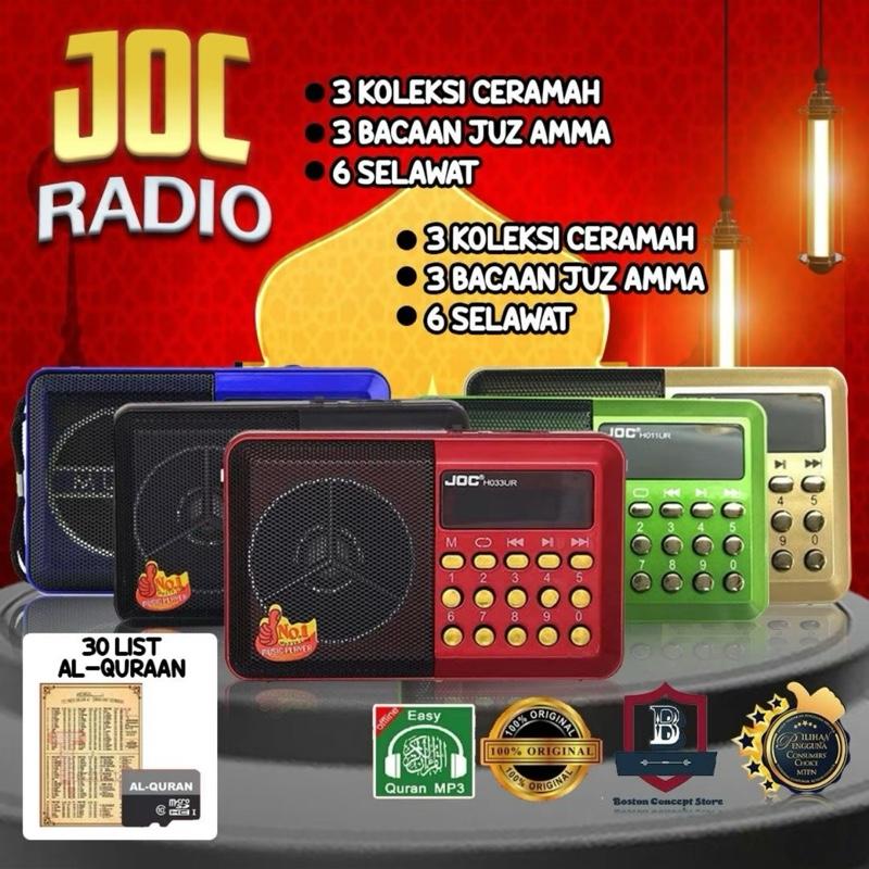 JOC RADIO SPEAKER BLUETOOH Rechargeable Charging Type C - TikTok Shop ...