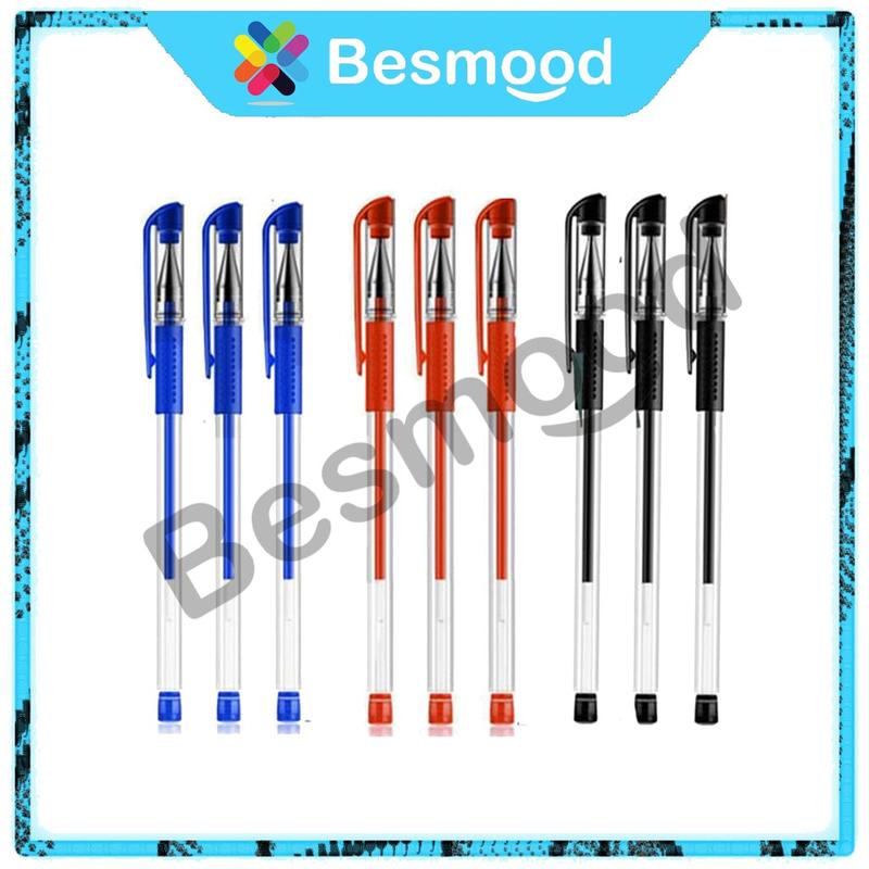 Besmood Pulpen Gel / Bolpen Pena Pen Alat Tulis Gel Tebal 0. - Shop ...