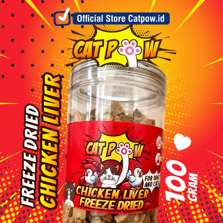 CATPOW Freeze Dried Pet Snack for Dogs Cats 100 Gram Chicken - Shop ...