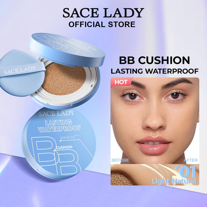 [LIVE] SACE LADY BB Cushion Waterproof Foundation Matte Natural ...