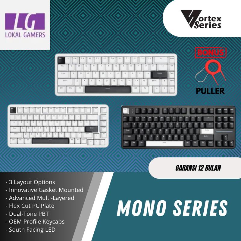 Vortexseries Vortex Mono Series Wired Gasket Mount Mechanica - Shop ...