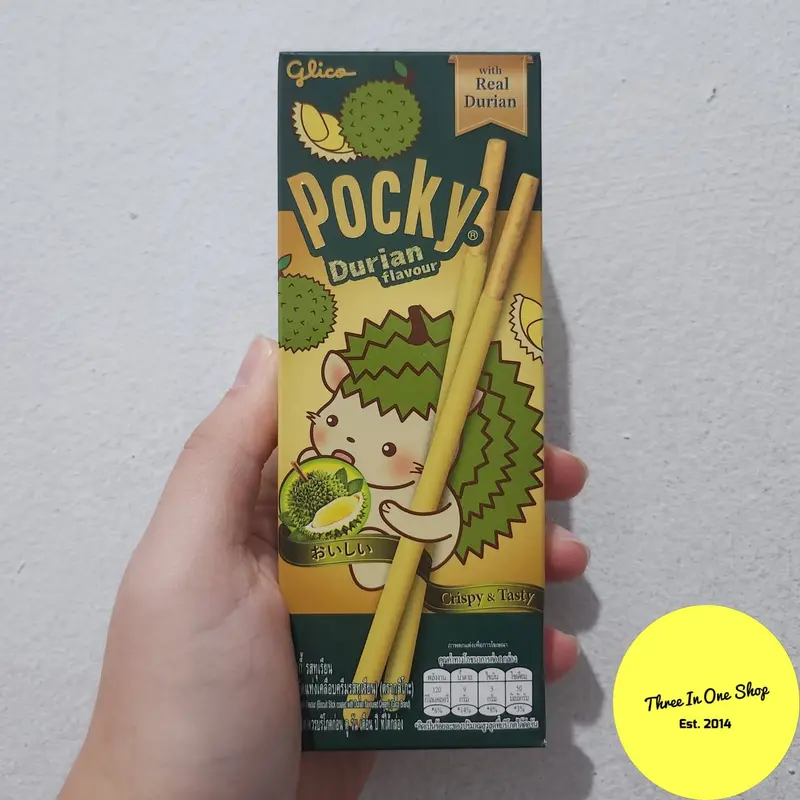 Glico Pocky Durian Flavor 25g - Shop | Tokopedia