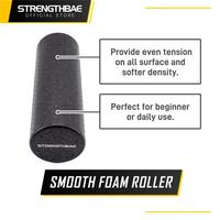 Promo Foam Roller STRENGTHBAE Smooth & Spiky Rollers Gym Yoga Massage ...