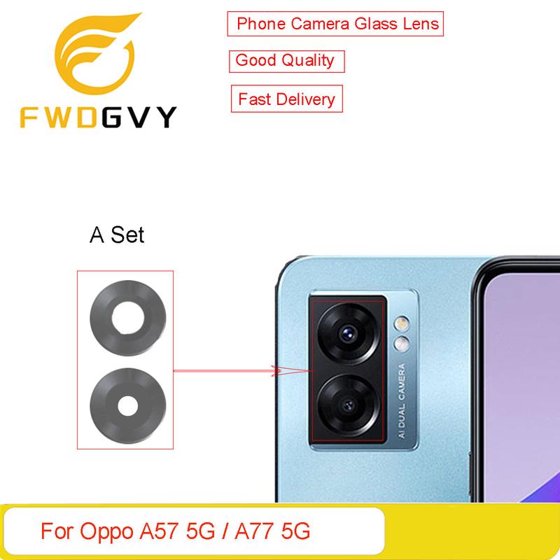 For Oppo A57 5G / A77 5G Cellphone Rear Back Camera Glass Lens - TikTok ...