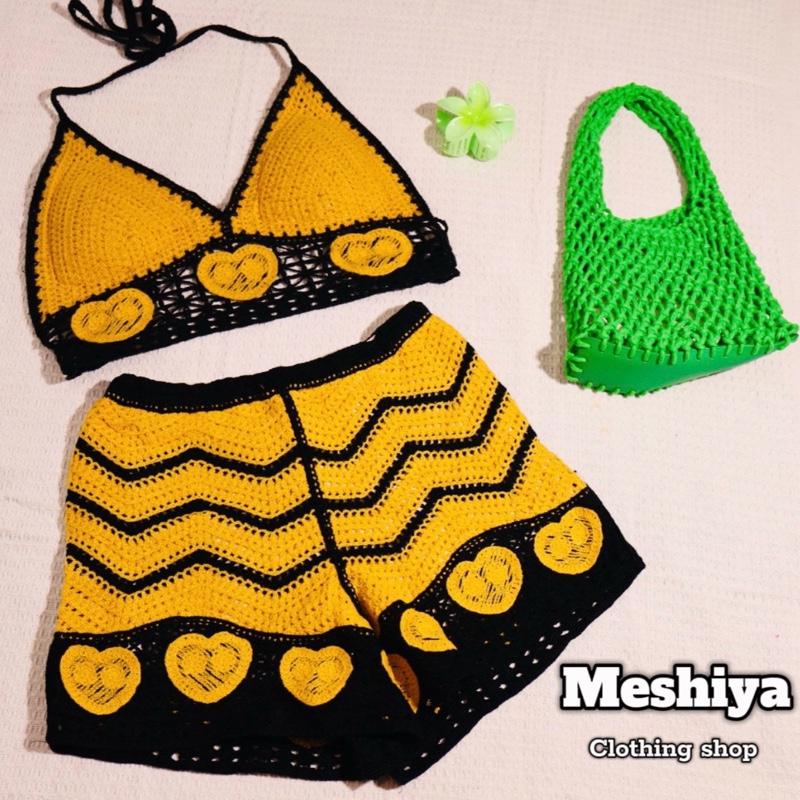 CROCHET TERNO SWIMMING BEACHWEAR - TikTok Shop Philippines