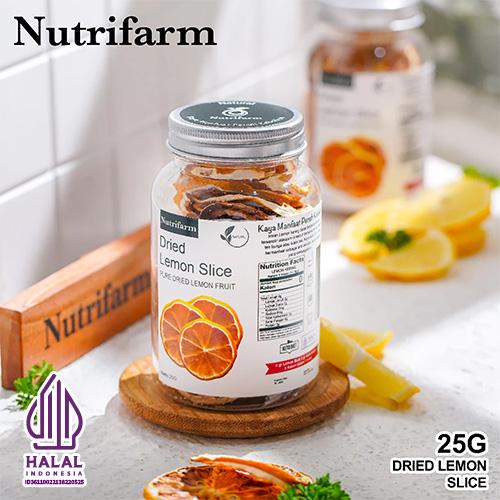 NUTRIFARM LEMON DRIED SLICE/ LEMON KERING 25 GRAM - Shop | Tokopedia