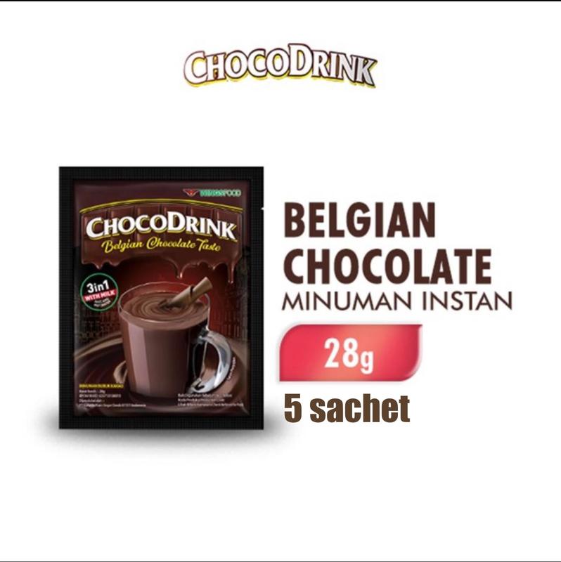 Choco Drink Belgian 5 sachet - Shop | Tokopedia