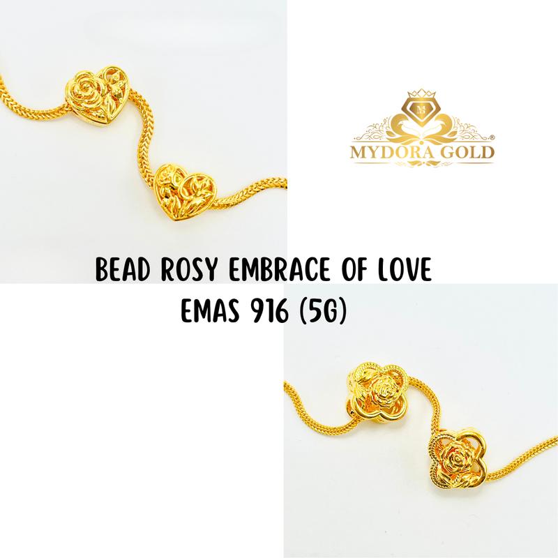 MYDORA Bead Rosy Embrace of Love (5G) l EMAS 916/22K - TikTok Shop Malaysia
