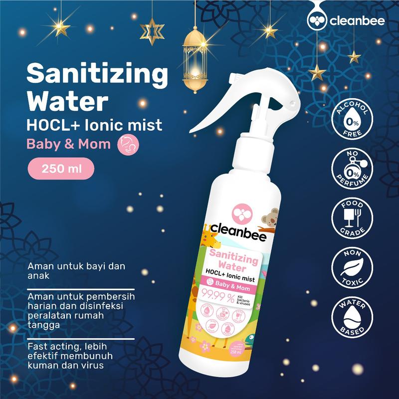NON ALKOHOL NON PARFUME HOCL Sanitizing Water for Baby and Mom - Shop | Tokopedia
