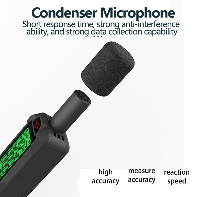 ZL81A Digital Handheld Sound Level Meter Noise Measuring Instrument ...