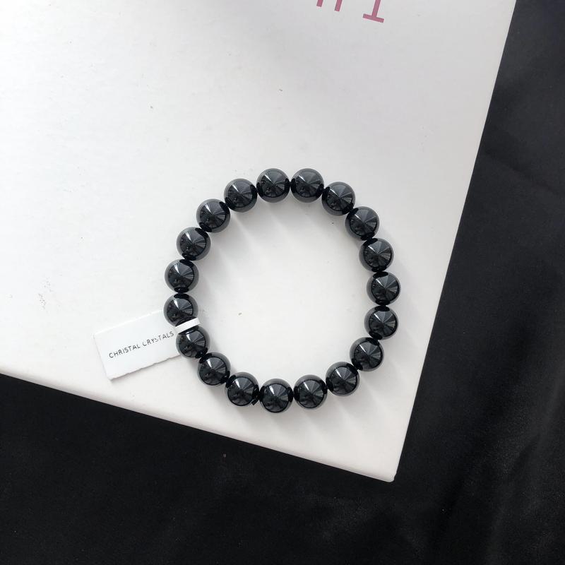 [CCC Crystal] Black Tourmaline Bracelet / Turmalin Hitam - TikTok Shop ...