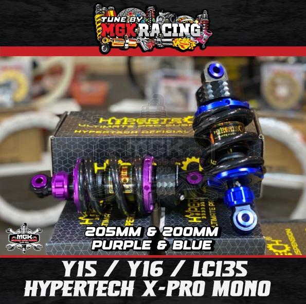HYPERTECH MONOSHOCK ADJUSTABLE 200MM & 205MM Y15/Y16/LC135 - TikTok ...