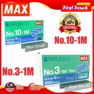 MAX Staples No.10-1M / No.3-1M (price per pcs) Bullet Staple - TikTok ...