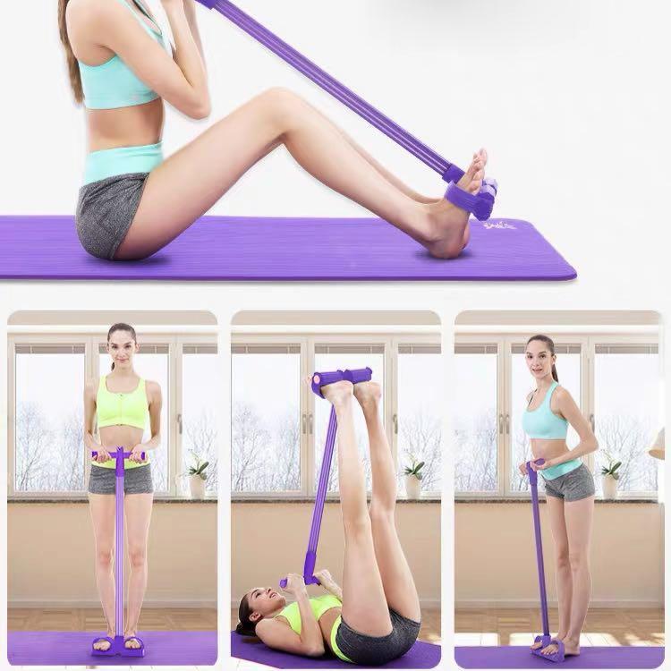 【Tali Tegangan Serbaguna】 [Xpress] Pedal Rope Elastic Sit Up Fitness ...
