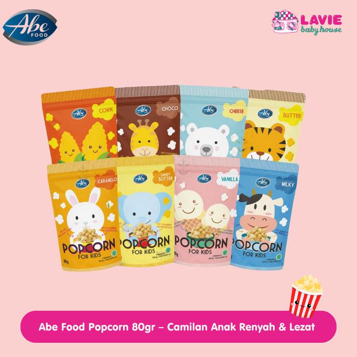 Jual Abe Food Popcorn for Kids 80gr – Camilan Anak Renyah & Lezat ...