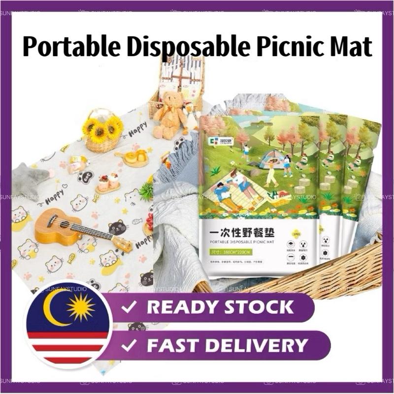 Disposable Picnic Mat/Camping Waterproof Mat/Tikar Mat Durable - TikTok ...