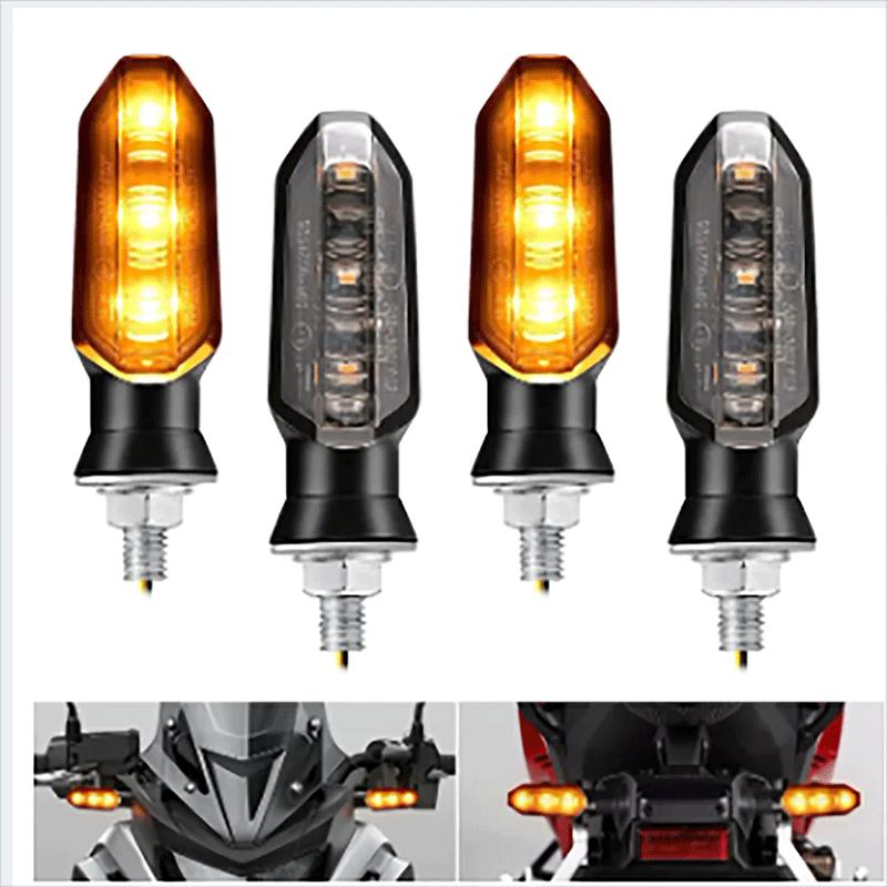 8mm Mini Motorcycle LED Turn Signal Lights 12V Moto Indicato - TikTok ...