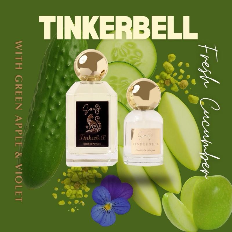 SoraE Tinkerbell Refreshing Floral Extrait Perfume with Cucumber ...