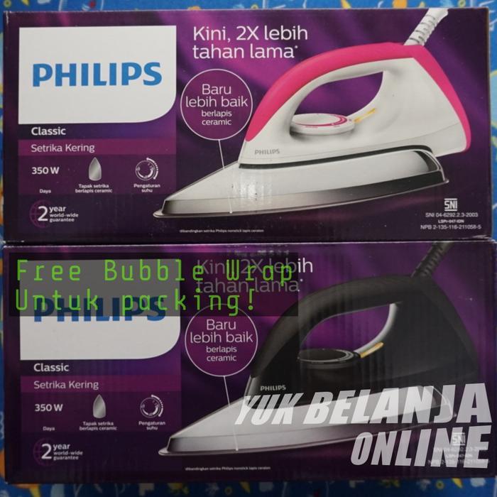 Philips Setrika Dry Iron Hd1173/80 Promo ! - Shop | Tokopedia