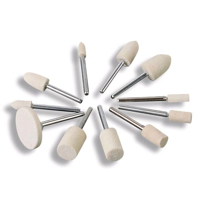 Promo Wool Poles Mini/Wool Felt Mounted Point Silinder dan Kerucut ...