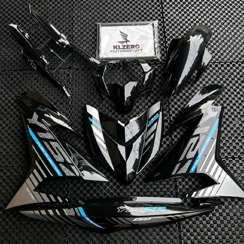 Yamaha y15 batman grey blue - TikTok Shop Malaysia