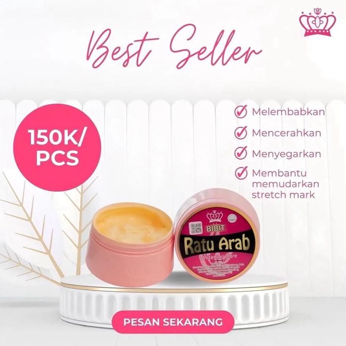 Jual BODY LOTION BIBIT RATU ARAB 100% ORIGINAL BPOM PEMUTIH BADAN ...