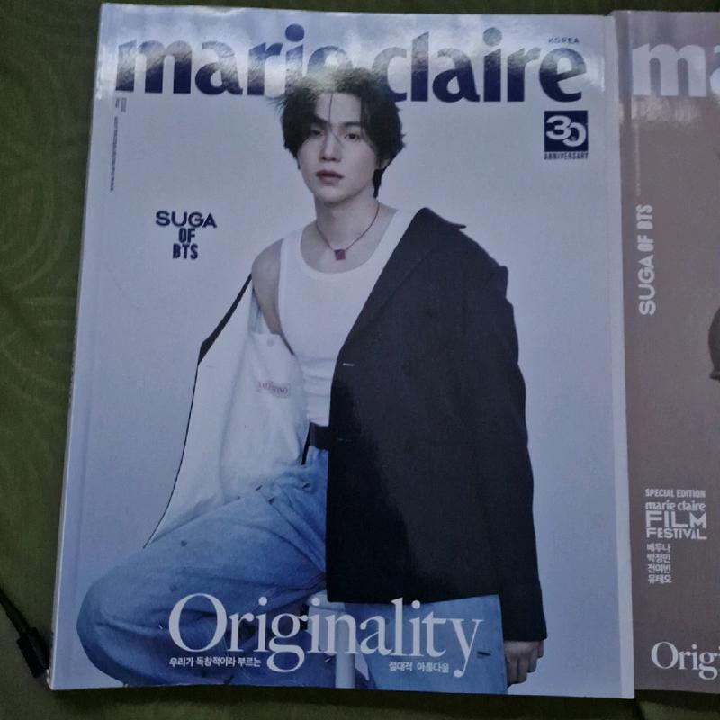 Majalah Suga V BTS / Magazine Taehyung yoongi official - Shop | Tokopedia