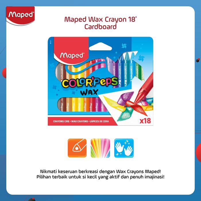 Jual Maped Wax Crayon 18' - Cardboard - Jakarta Timur - Maped Store ...