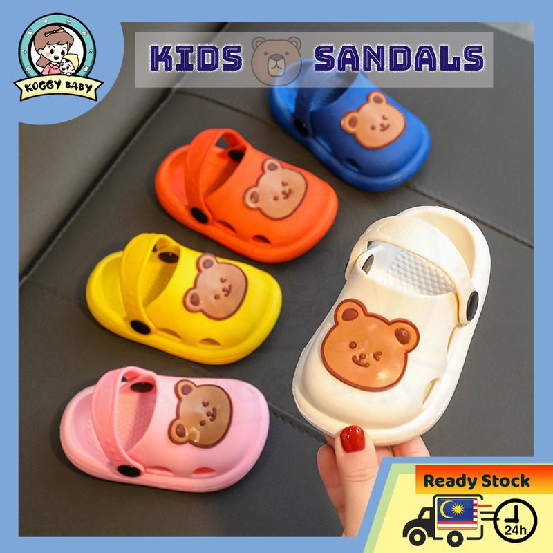KOGGY Cute Kids Home Slipper Budak Perempuan Selipar Budak Lelaki ...