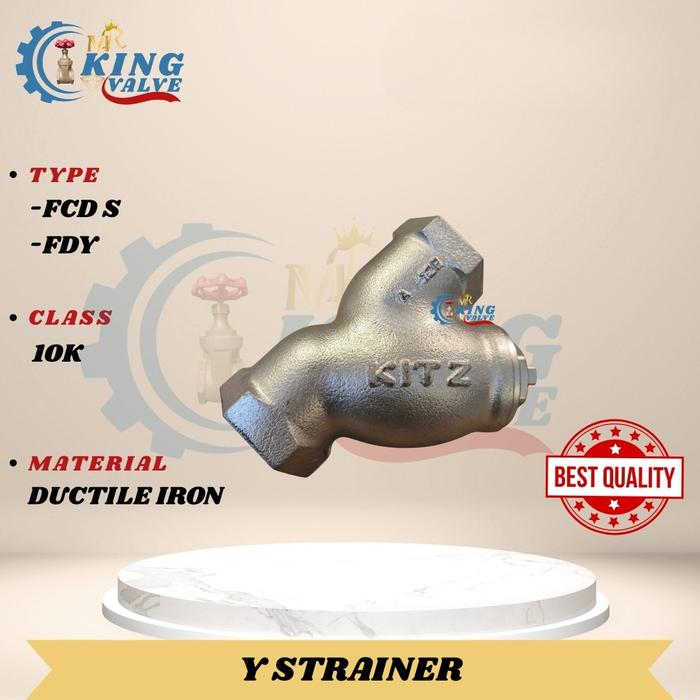 Jual Y STRAINER KITZ DUCTILE IRON 1 1/4" inch 10K DRAT / SCREW ORIGINAL ...