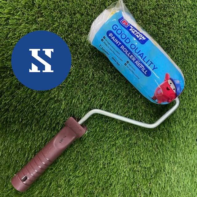 7" NIPPON PAINT Polyester Roller Handle Good Quality Refill Set ...