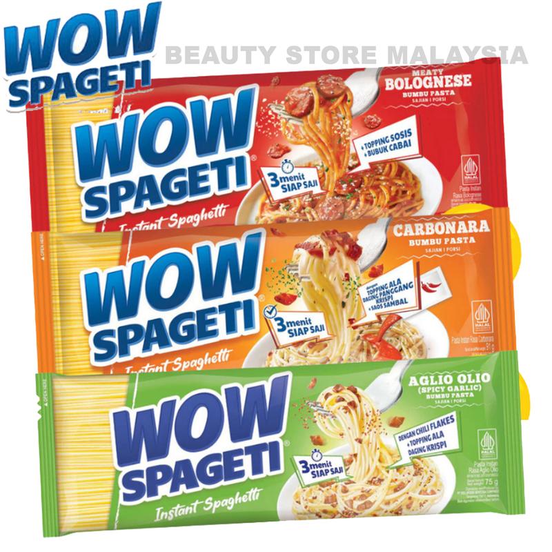 WOW SPAGHETTI HALAL INSTANT MAKANAN SEGERA - TikTok Shop Malaysia
