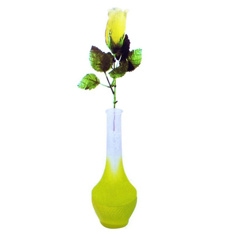Vas Bunga Kaca Mini Pot Kaca Bening Tinggi 18 Cm - Multicolour - Shop ...
