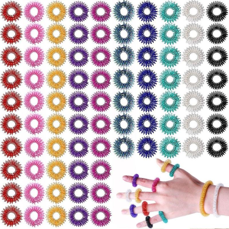 Refined Premium Acupressure Ring φ2.5cm Springs Anti Stress Rings ...