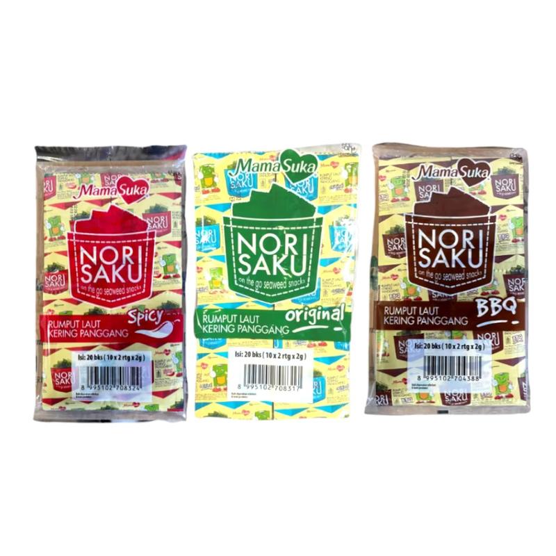 Rumput laut nori saku all rasa - Shop | Tokopedia