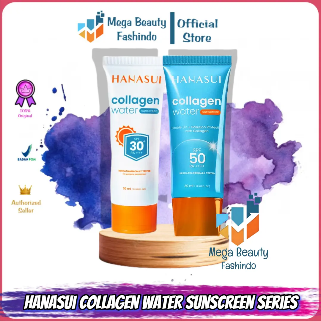 Hanasui Sunscreen Series | Collagen Water Sunscreen SPF 30 | 50 ...