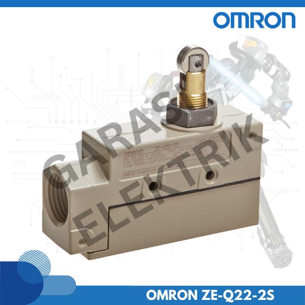 Jual OMRON Limit Switch ZE-Q22-2S SPDT Roller Plunger IP60 15A 125V DC ...