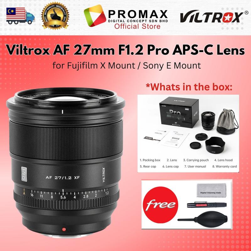 Viltrox 27mm F1.2 Pro APS-C Lens For Fujifilm X-Mount / Sony - TikTok ...