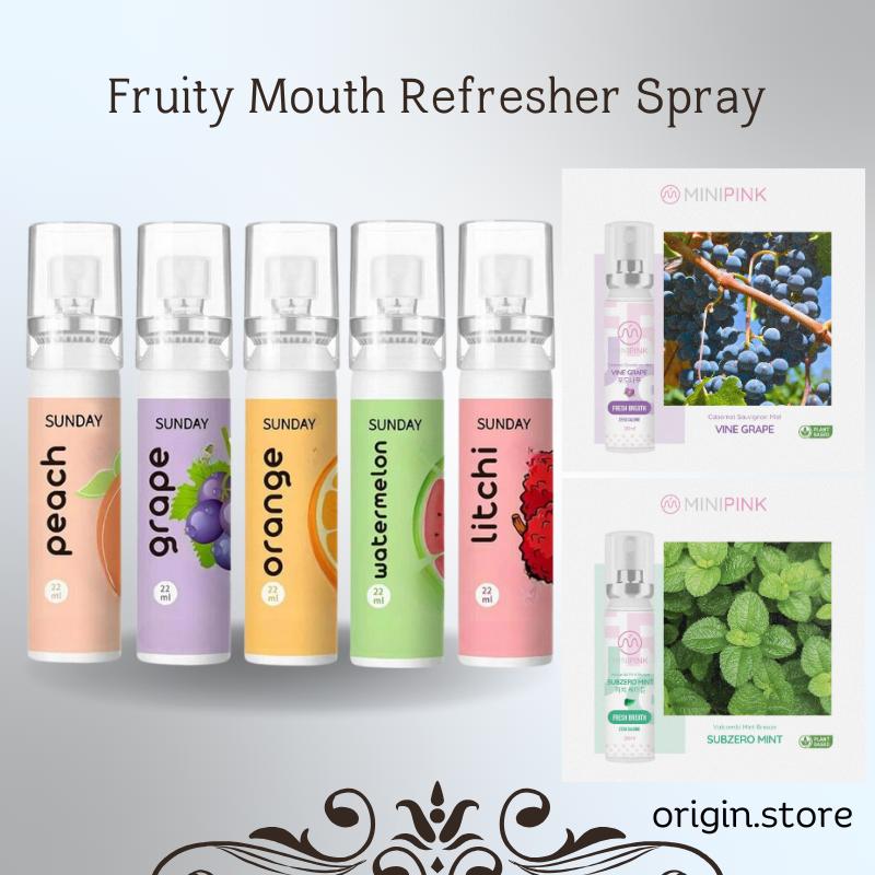 Parfum Mulut Mouth Refresher Spray Penyegar Pengharum Bau Nafas Mulut ...