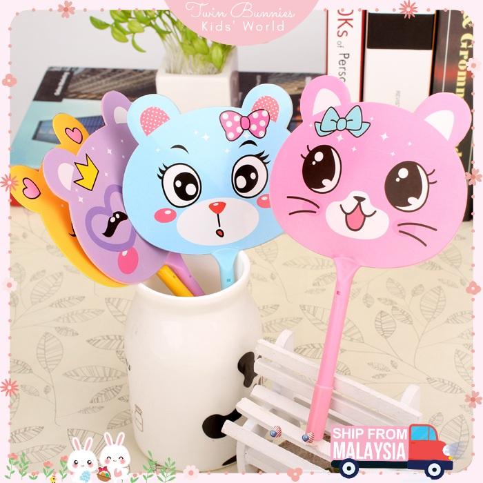 1pc 2in1 Fan Pen Kids Stationery Birthday Goodies Present Kindergarten ...