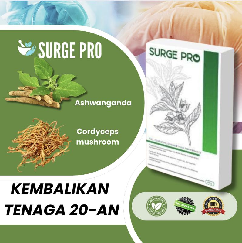 SURGE PRO - ORAL FILM FRESH ORGANIC LONG LAST - TikTok Shop Malaysia